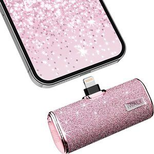 Accessories | Pink Sparkle Charger Power Bank 450mah Ultracompact ...